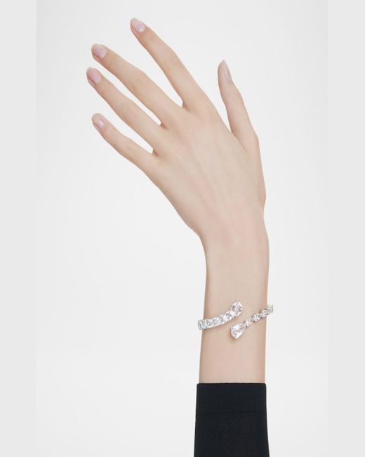 Swarovski Matrix Cuff Mix-Cut Crystal Cuff in Metallic | Lyst