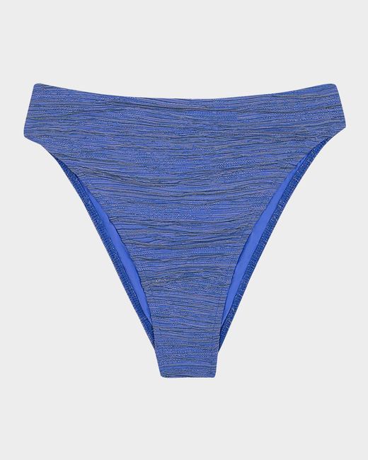 ViX Solid Gigi Bikini Bottoms in Blue | Lyst