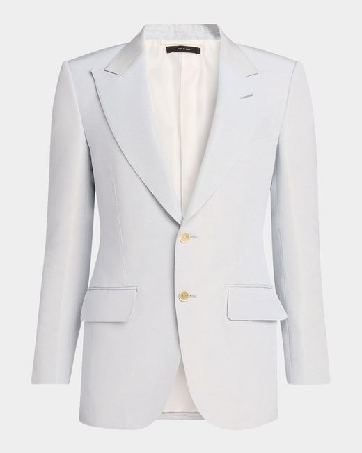 Tom Ford Dyllan Corded Suit in White for Men | Lyst