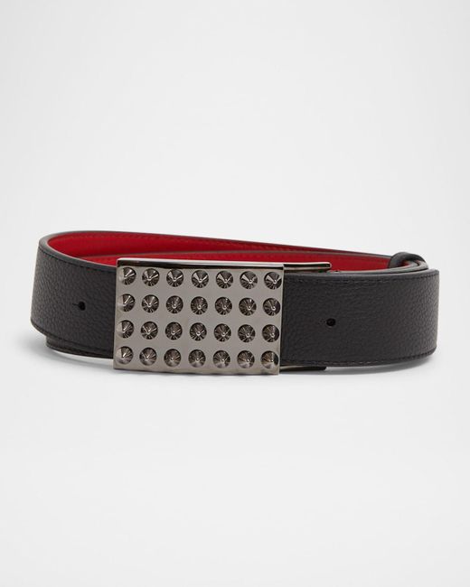Christian Louboutin Funky Empire Spikes Belt for Men | Lyst
