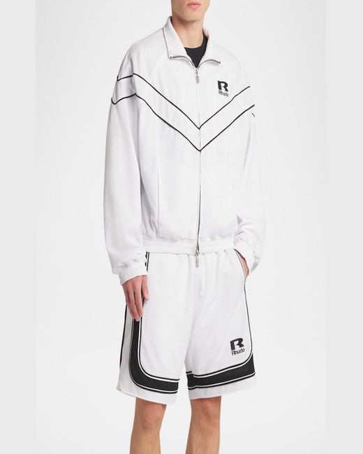 Rhude Piped Raglan Track Jacket for Men | Lyst