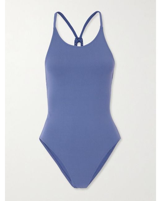 Eres Ancre Navale Swimsuit in Blue | Lyst