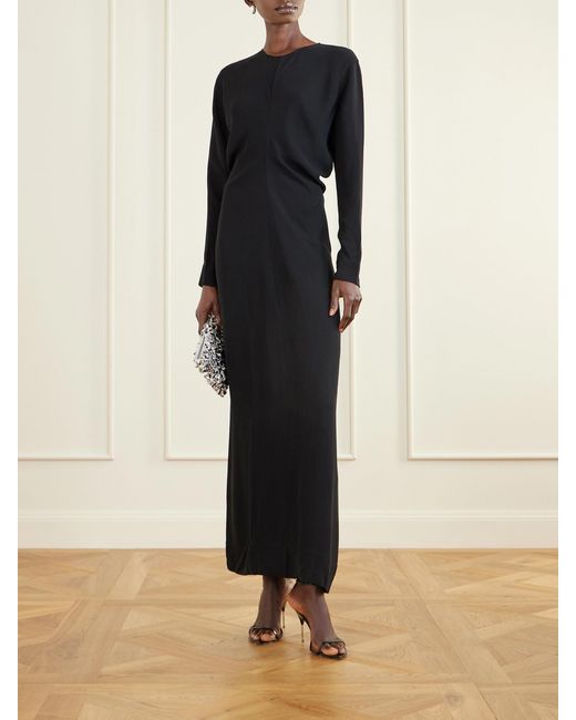 Jonathan Simkhai Reese Beaded Metallic Satin Clutch in Grey | Lyst UK