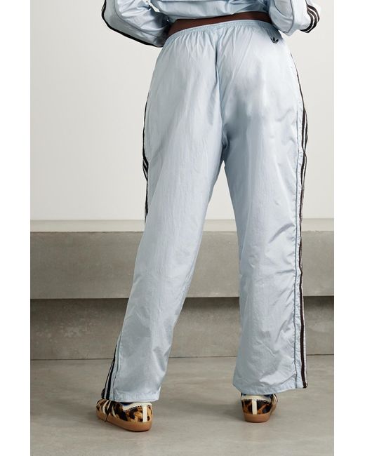 Adidas Originals Wales Bonner Embroidered Recycled Shell Track Pants