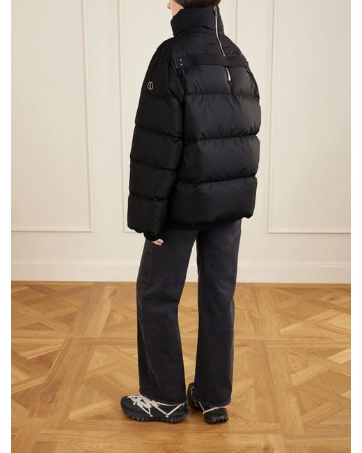 Rick Owens Moncler Cyclopic Quilted Shell Down Jacket in Black | Lyst UK