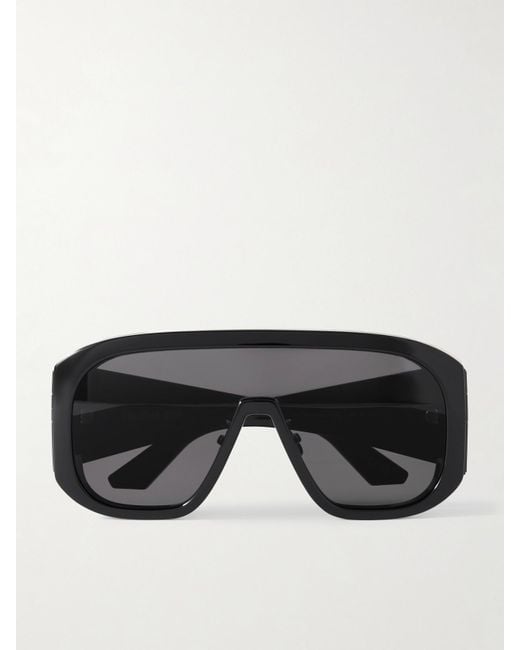 Dior Diorgraphique M2U D-Frame Acetate Sunglasses in Black | Lyst