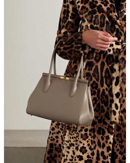 Dolce & Gabbana Marlene Everyday Leather Tote in Natural | Lyst