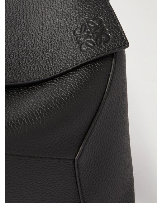 Loewe Puzzle Edge Large Textured-leather Messenger Bag in Black | Lyst Loewe Puzzle Edge Large Textured-leather Messenger Bag in Black | Lyst