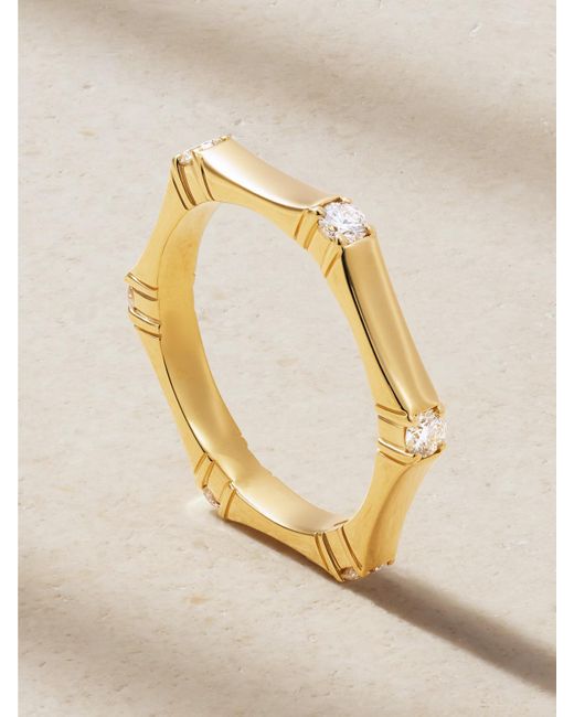 Melissa Kaye Honey Station 18-Karat Diamond Ring in Metallic | Lyst