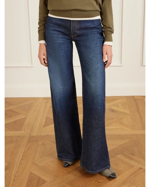 Loro Piana Rebecca Leather-Trimmed Checked Tweed Ballet Flats in Gray ...