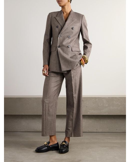 Loro Piana Double-Breasted Wool And Cashmere-Blend Twill Blazer in ...