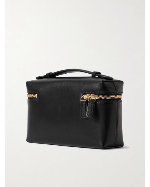 Victoria Beckham Vanity Leather Shoulder Bag in Black | Lyst UK