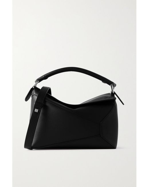Loewe Puzzle Edge Small Textured-leather Shoulder Bag in Black | Lyst Loewe Puzzle Edge Small Textured-leather Shoulder Bag in Black | Lyst