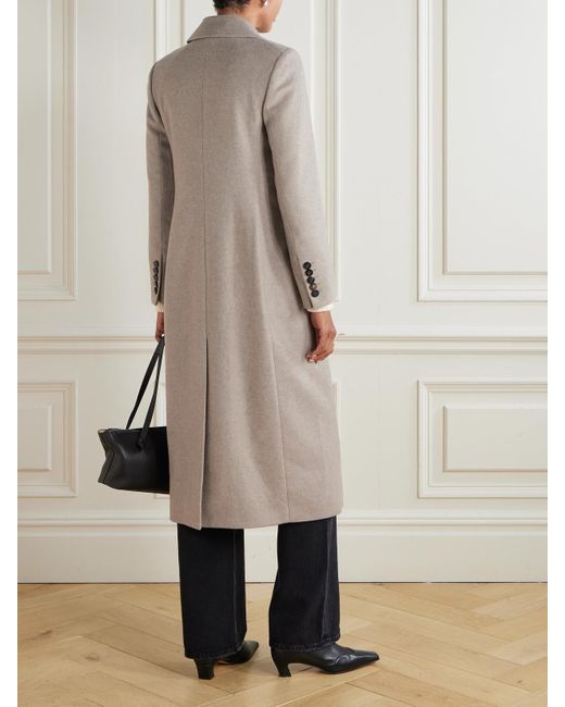 Veronica Beard Seth Dickey Double-Breasted Wool And Cashmere-Blend ...