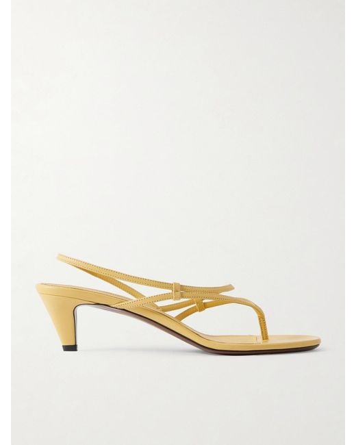 Neous Safi Leather Sandals in Natural | Lyst UK