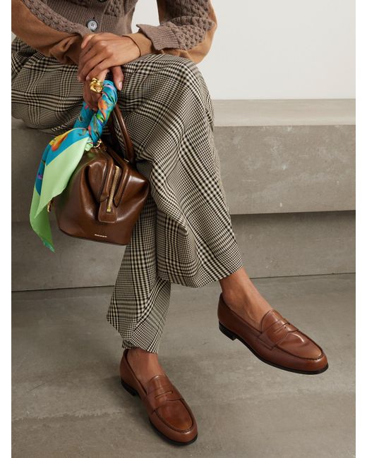 Church's Natalie Leather Loafers in Brown | Lyst