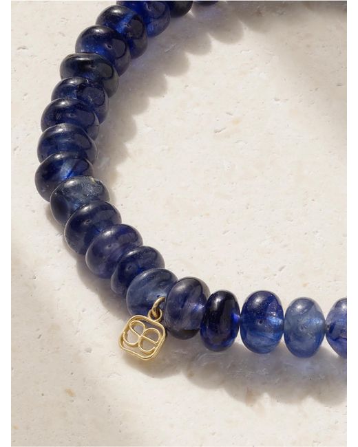 Sydney Evan Cosmos 14-Karat, Sapphire And Diamond Bracelet in Blue ...