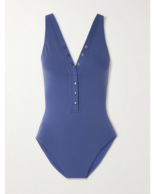 Eres Les Essentiels Icone Swimsuit in Blue | Lyst