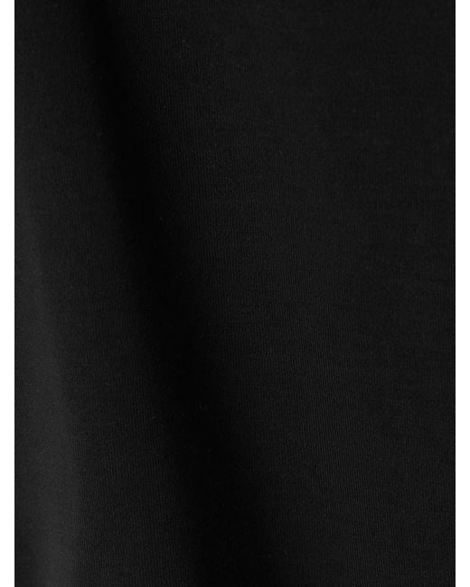 The Park Lisa Stretch-Tencel Lyocell Jersey Thong Bodysuit in Black | Lyst