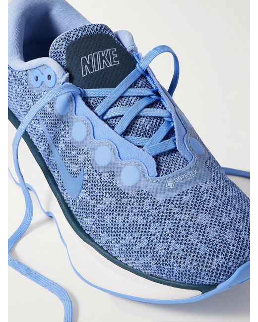 Nike Motiva Rubber-Trimmed Gore-Tex Sneakers in Blue | Lyst