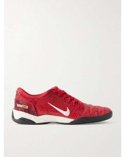 Nike Total 90 Se Embroidered Snake-Effect Leather Sneakers | Lyst