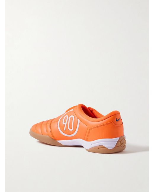 Nike Total 90 Quilted Sneakers in Orange | Lyst