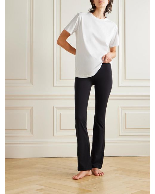 lululemon All Yours Pima Cotton-Jersey T-Shirt in White | Lyst UK