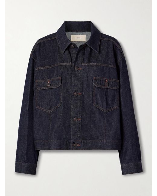 The Row Ness Denim Jacket in Blue | Lyst UK