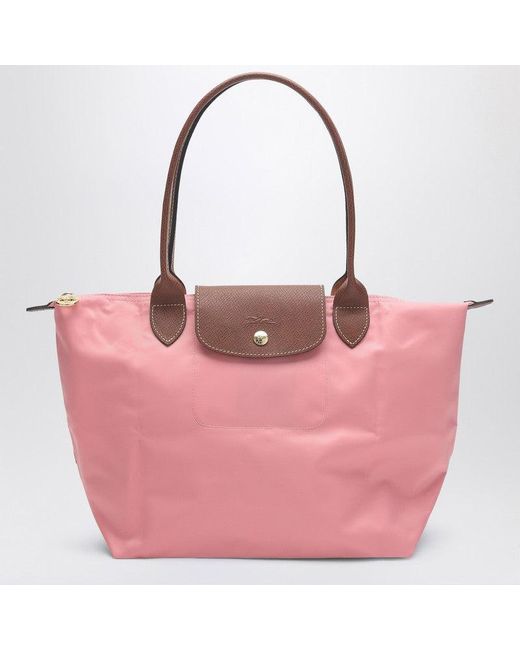 Longchamp Marshmallow Le Pliage Original M Bag in Pink | Lyst