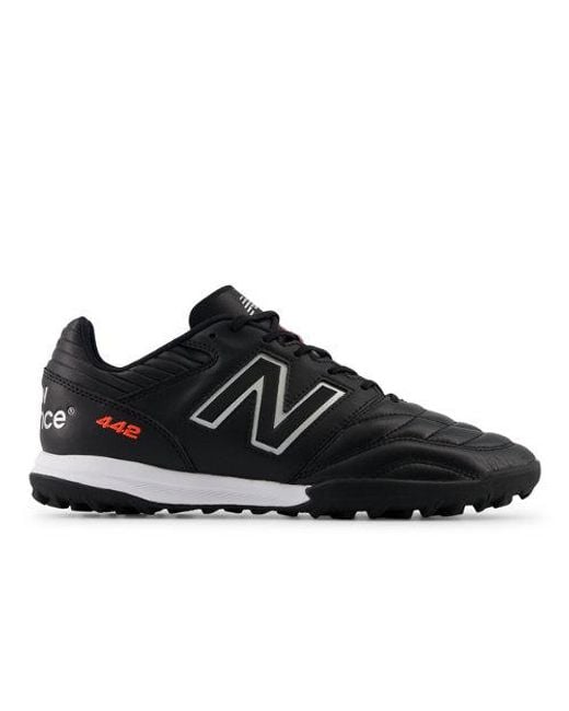 New Balance 442 Pro Tf V2 Soccer Shoes in Black | Lyst