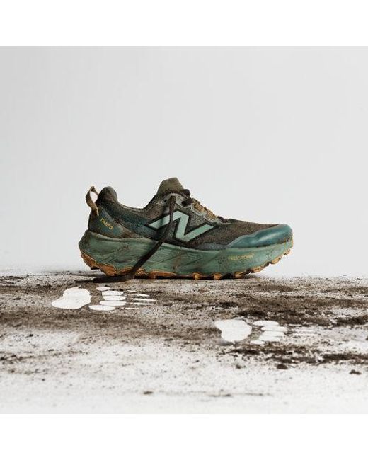 New Balance Fresh Foam X Hierro V9 in Green for Men | Lyst UK
