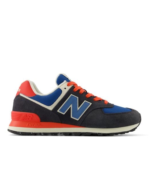 New Balance 574 in Blue | Lyst
