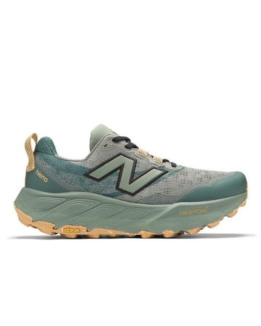 New Balance Fresh Foam X Hierro V9 in Green for Men | Lyst