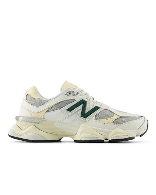 New Balance Futuristic 9060 Lifestyle Sneakers in White | Lyst