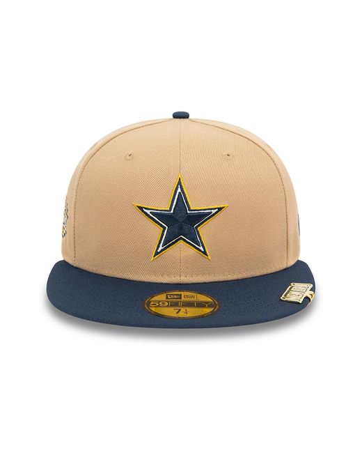 KTZ Dallas Cowboys Nfl Pin Pack Light Beige 59fifty Fitted Cap in Blue ...