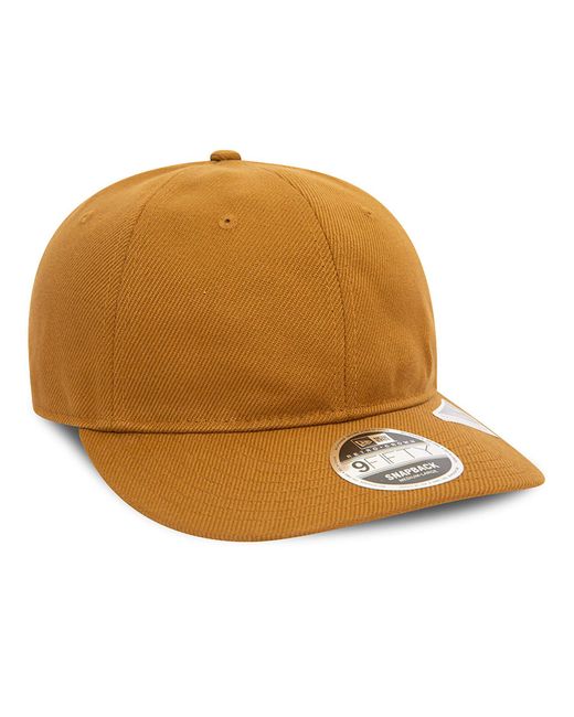 KTZ New Era Heavy Twill Beige 9fifty Retro Crown Cap in Brown for Men ...