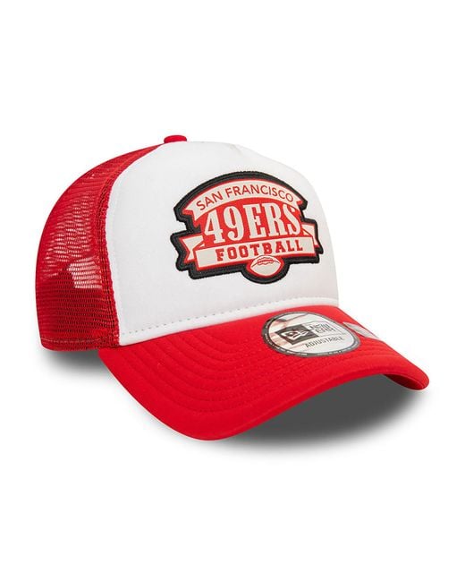 KTZ San Francisco 49ers Nfl 9forty E-frame Adjustable Trucker Cap in ...