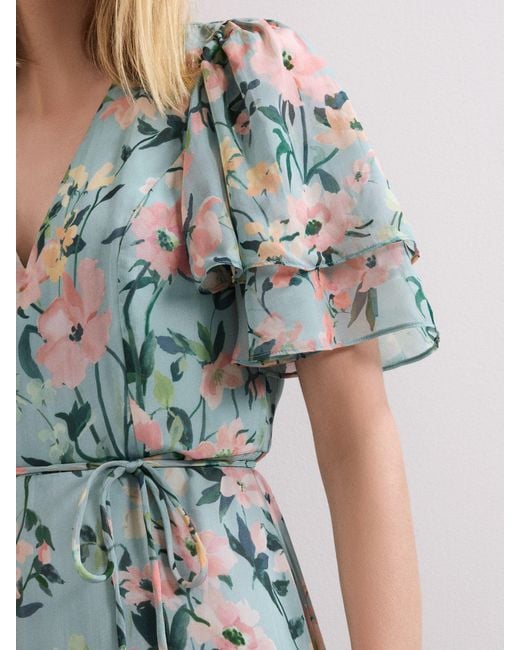 Phase Eight Floral Dress in Blue | Lyst