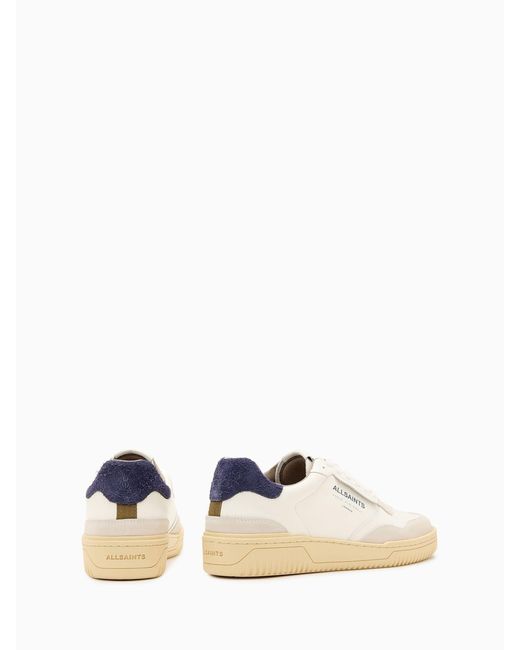 AllSaints Allsaints Regan Low Shoes in White for Men | Lyst