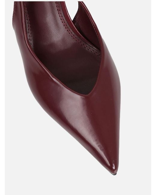 SIMMI Layana Slingback Court Shoes in Natural | Lyst