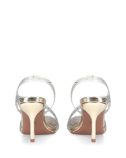Carvela Kurt Geiger Symmetry Court Vinyl 80 Shoes in White | Lyst