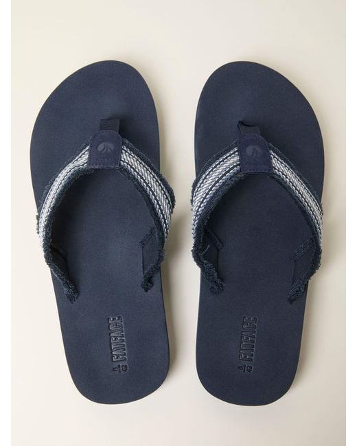 FatFace Fatface Harris Flip Flop in Blue for Men | Lyst UK