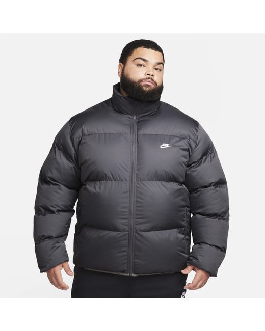Nike Sportswear Club Puffer Jacket in Gray for Men | Lyst