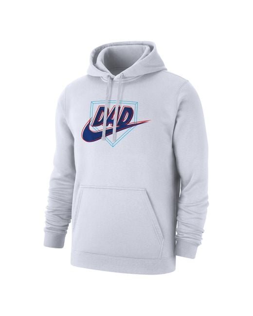 Nike "father's Day" Baseball Hoodie in Blue for Men | Lyst