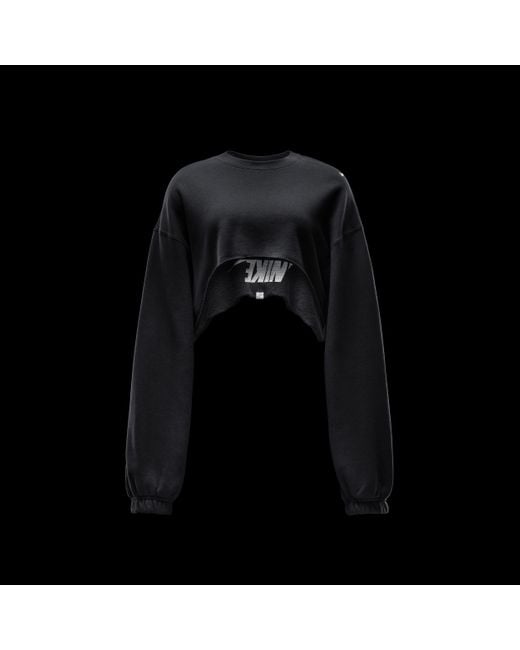 Nike Sportswear Oversized French Terry Shrug in Blue | Lyst