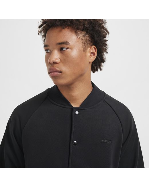 Nike Lebron Standard Issue Therma-Fit Basketball Jacket in Black for ...