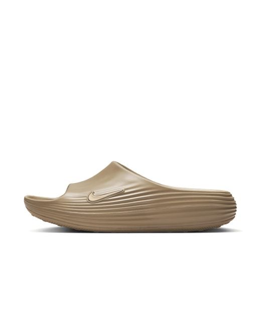 Nike Reactx Rejuven8 Slides in Natural for Men | Lyst