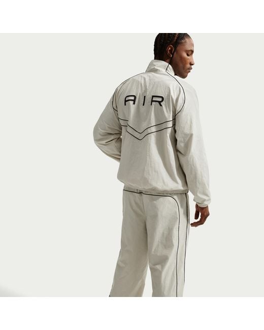 Nike Air Windrunner Track Jacket in Gray for Men | Lyst