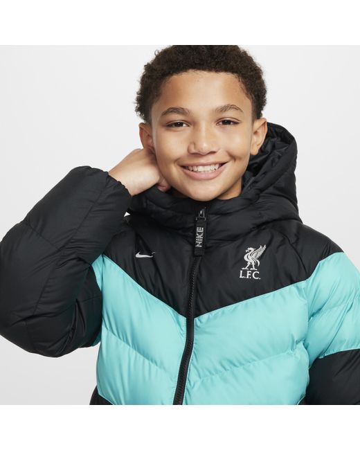 Nike Liverpool F.C. Older Kids' Football Synthetic-Fill Hooded Jacket ...