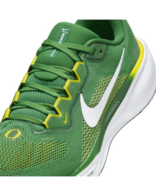 Nike Oregon Pegasus 41 College Road Running Shoes in Green for Men | Lyst